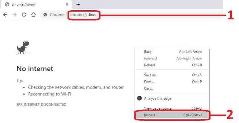 Can we hack the dinosaur game of chrome browser? - Techies Vibe